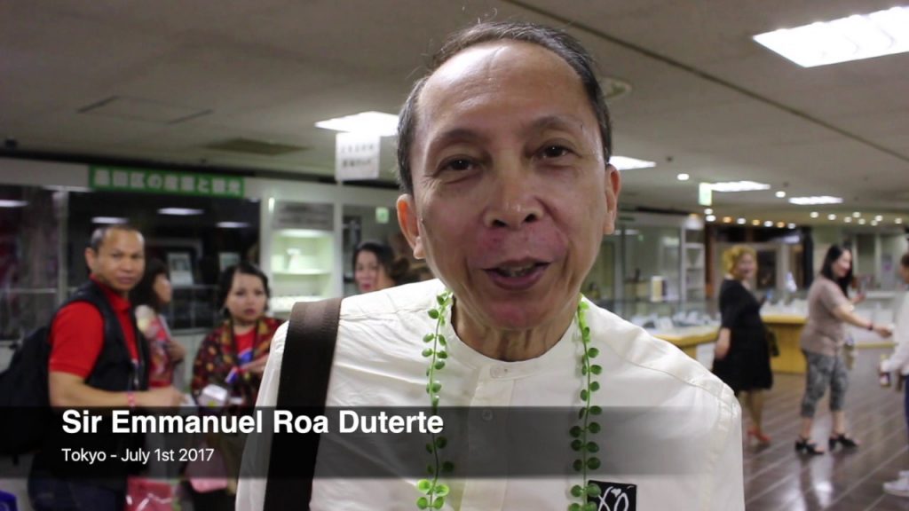 Youngest brother of PRRD sir Emmanuel Roa Duterte in Japan - Japino.net